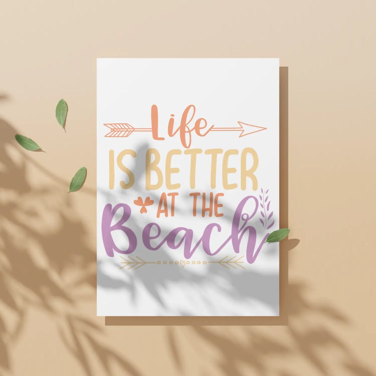 Life is better at the beach SVG | Digital Download | Cut File | SVG ...